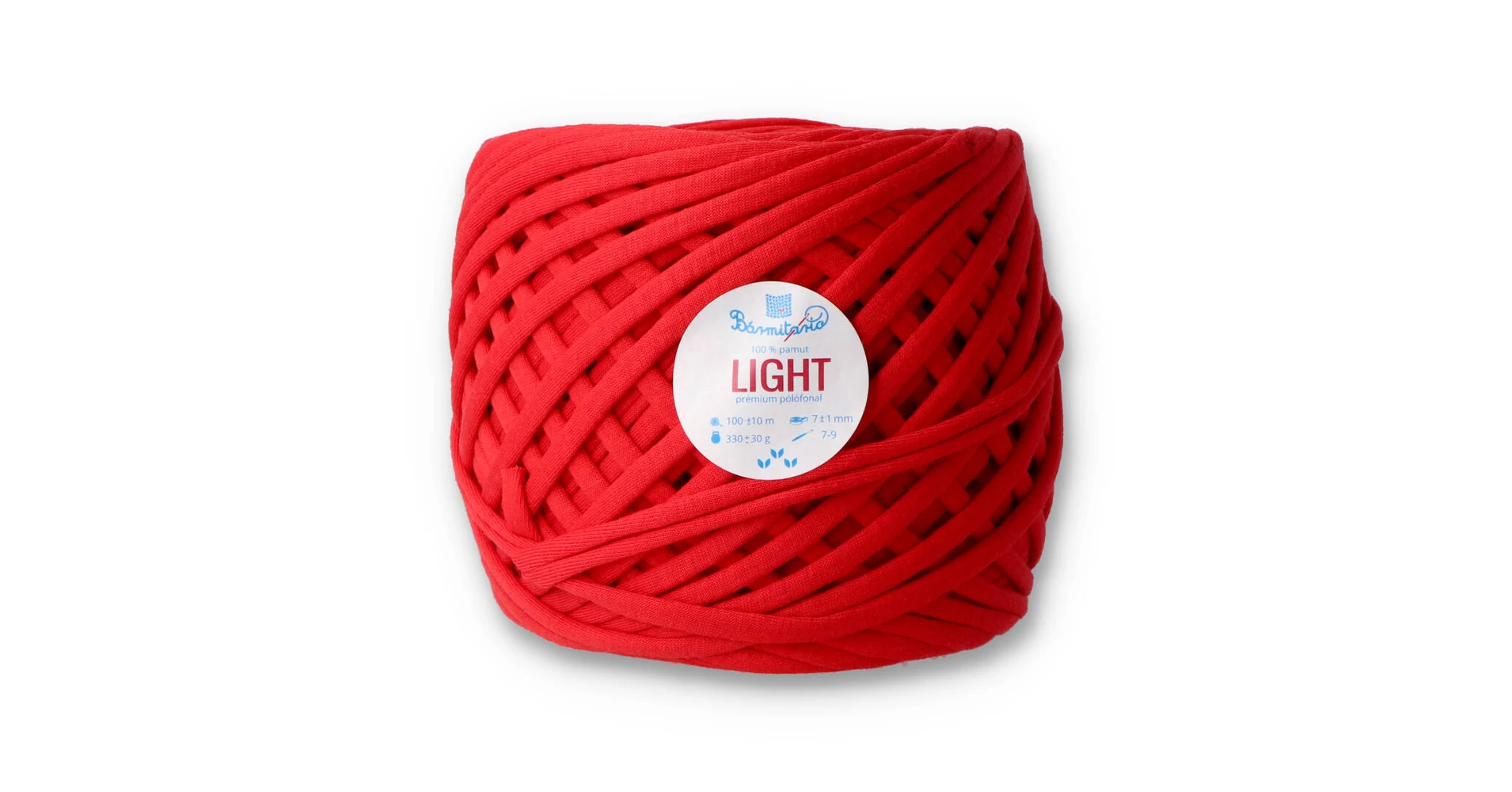 Piros színű LIGHT prémium pólófonal