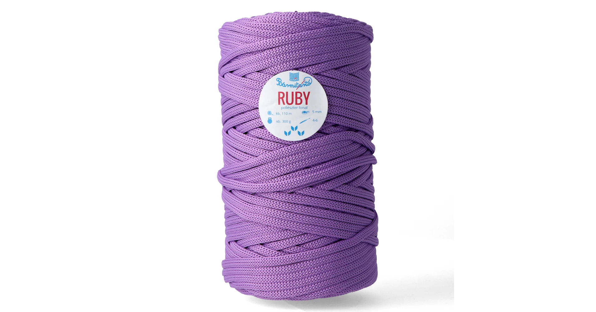 Lila RUBY zsinórfonal 5mm - Bármitartó.hu