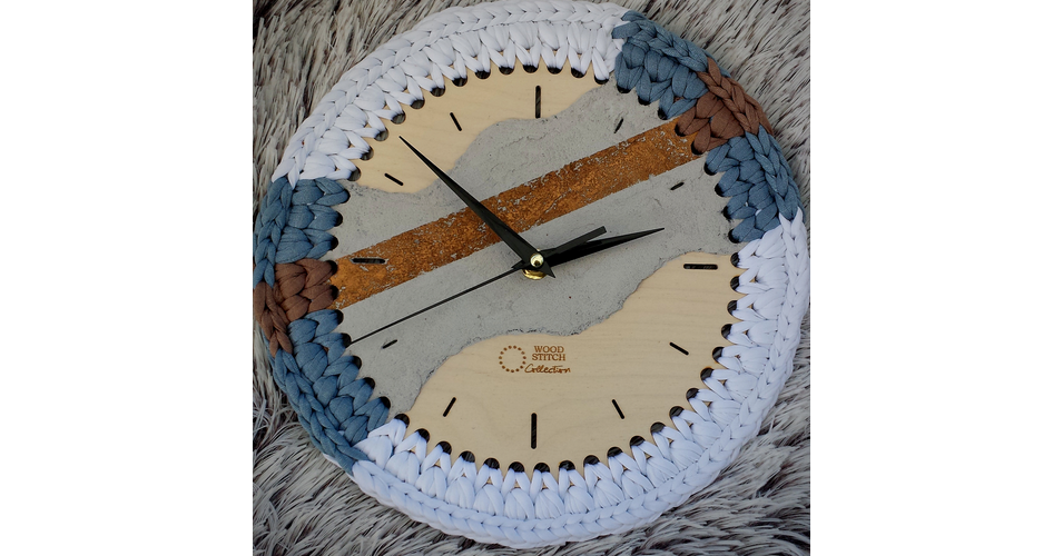 Horgolható fa óralap - Wood Stitch Collection - Bármitartó: hobbibolt ...